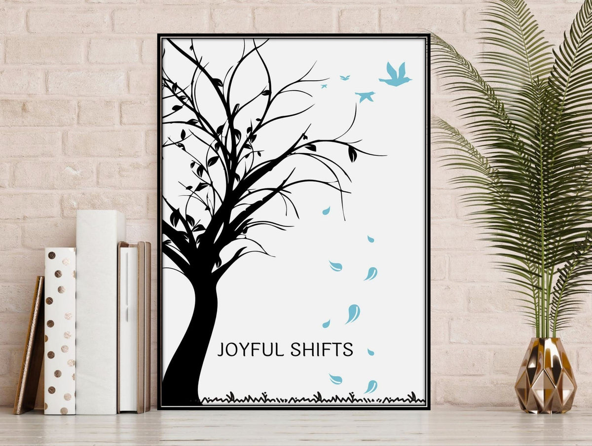 8x10 Printable Tree Wall Art Print for Framing by Jeanetta Richardson ...
